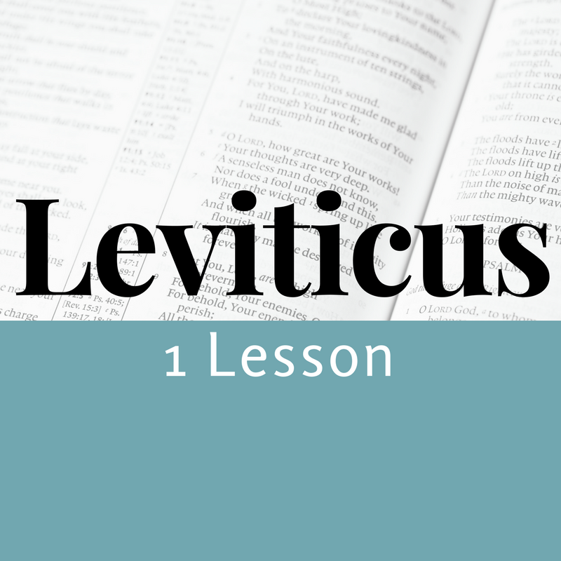 Leviticus Bible Study – Workmen of the Word